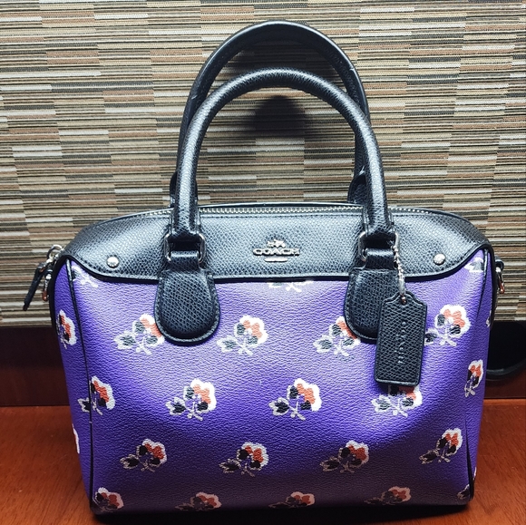 Coach | Bags | Coach Bramble Rose Bennett Satchel Bag | Poshmark